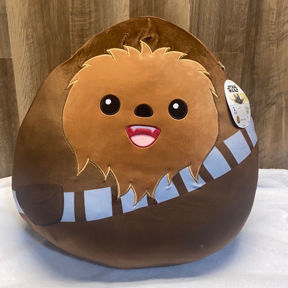 Squishmallows | Other | Squishmallows Chewbacca Star Wars Large Size ...